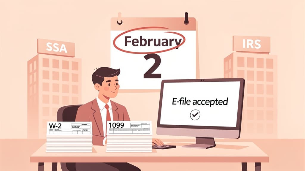 W-2 and 1099 Employer Filing Deadlines 2026: Every Date and Penalty | Jupid